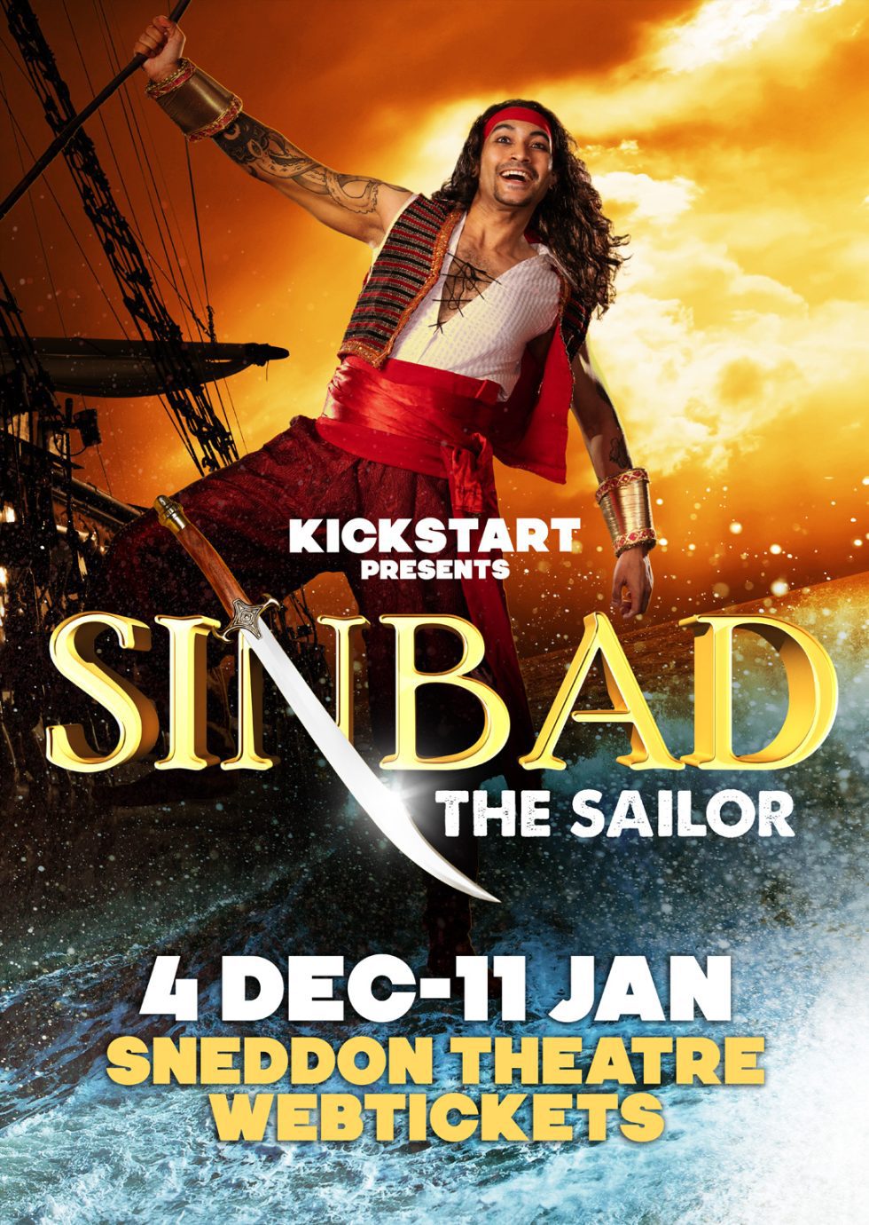 Sinbad the Sailor (2025) by Steven Stead - KickstArt Theatre Productions